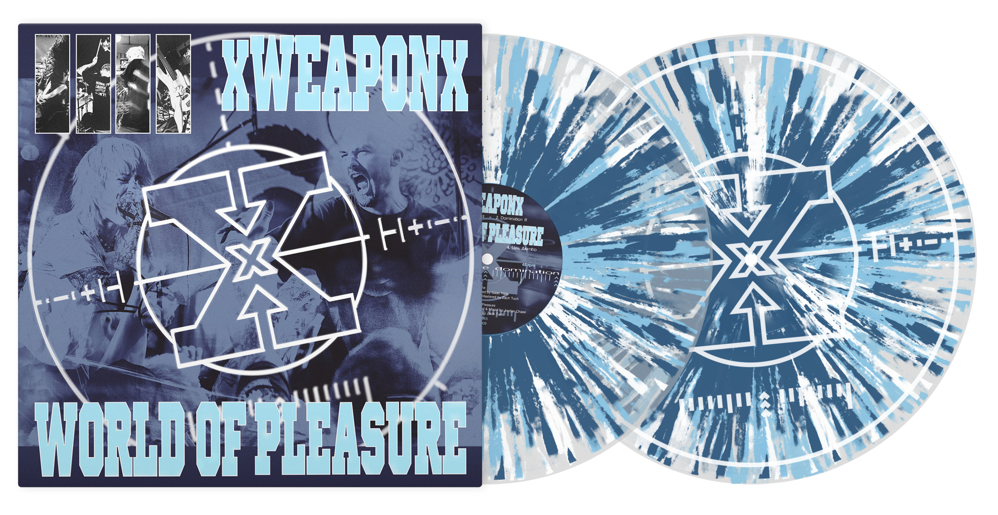 xWeaponx / World of Pleasure - Weapon of Pleasure Split LP/CD/CS – DAZE