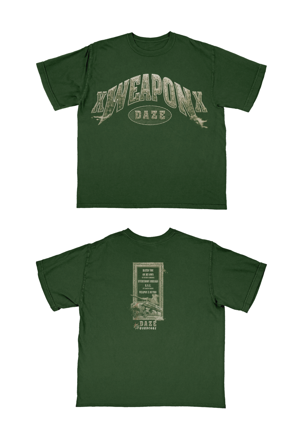 xWeaponx - Straight Edge Tank Shirt – DAZE