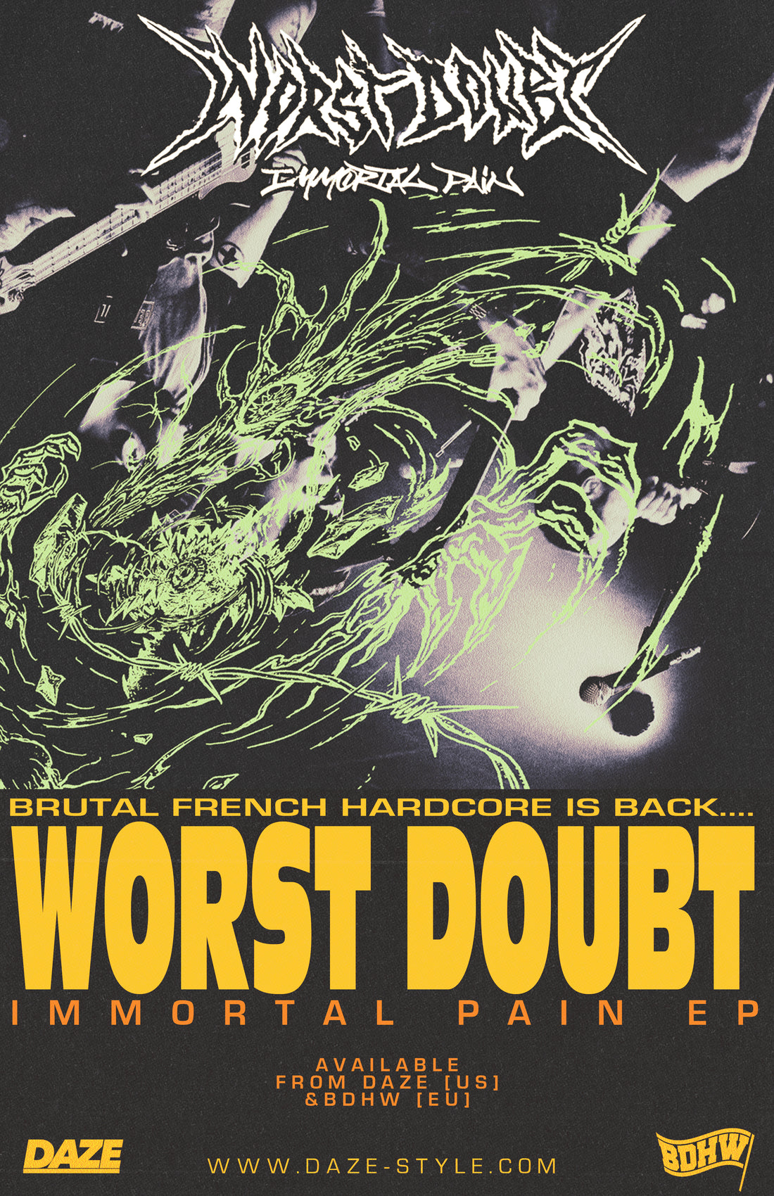 Worst Doubt - Immortal Pain Poster – DAZE